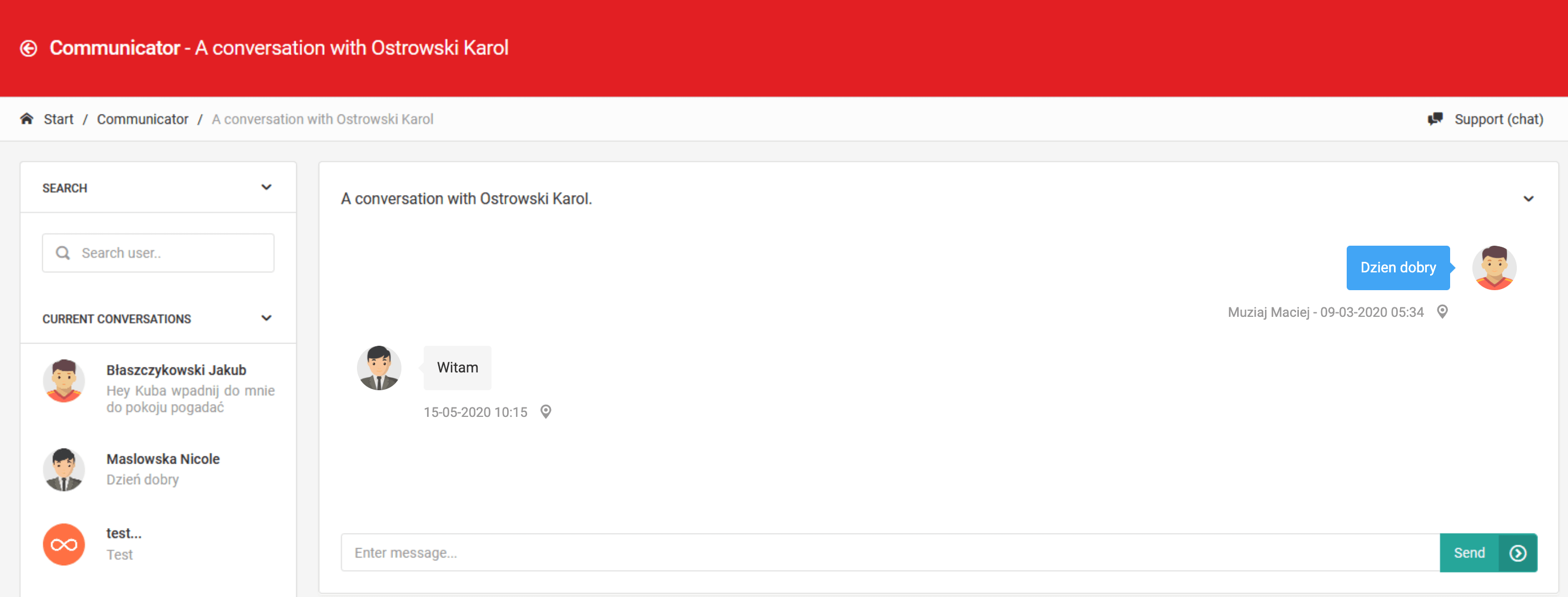 ProTrainUp - Комунікатор